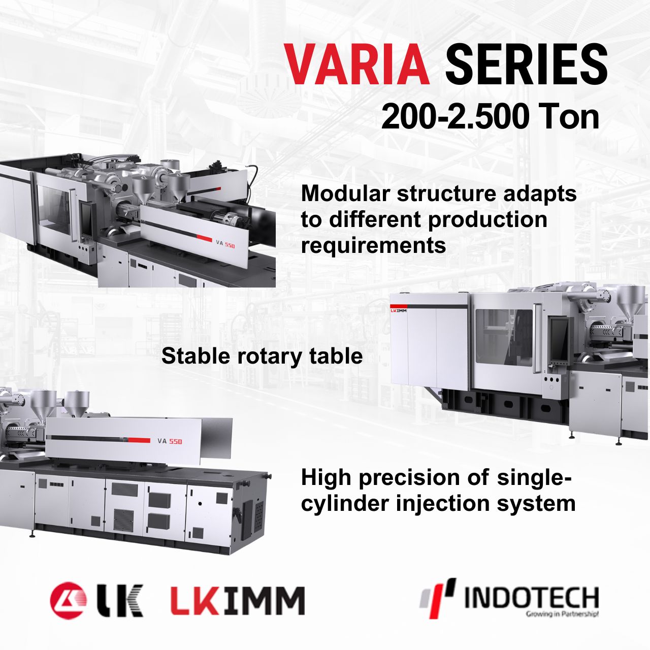 Varia Series Multi-Color Multi-Component Injection Plastic Molding ...